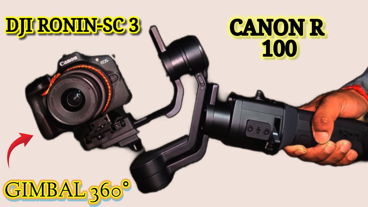 How to Set up dji ronin-sc gimbal and use l balance gimbal in hindi l ...