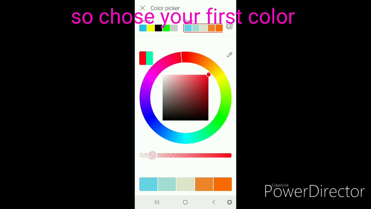 How to get a color fade effect in flipaclip. - YouTube