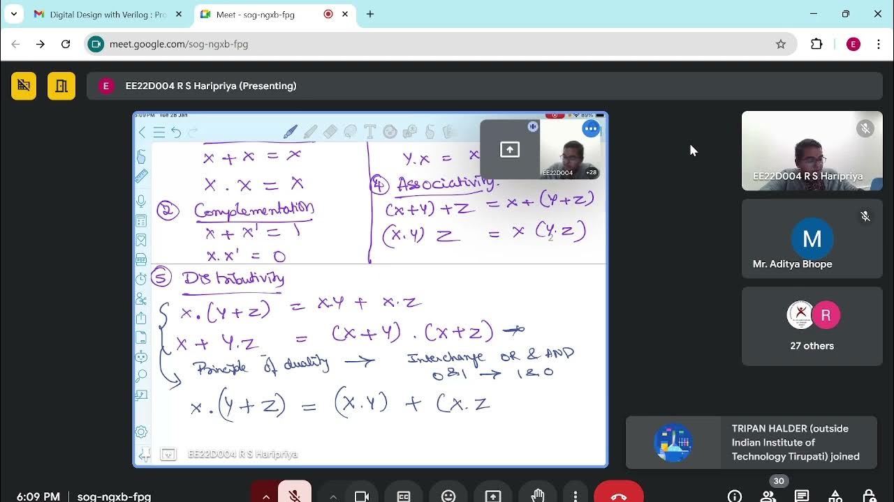 NPTEL - Digital Design with Verilog - PMRF Live Session 1 | Week 1 | 28th January - YouTube