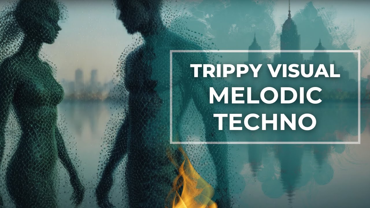 [4K UHD] DJ Visuals| AI-Generated Melodic Techno Surreal Anatomy ...