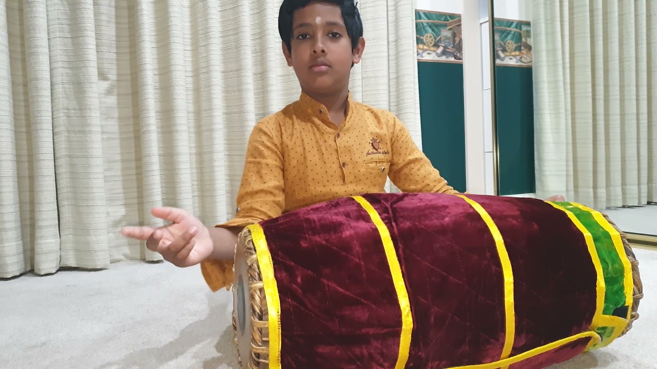Mridangam - Adi Talam lesson 1, lesson 2 and lesson 3 - YouTube