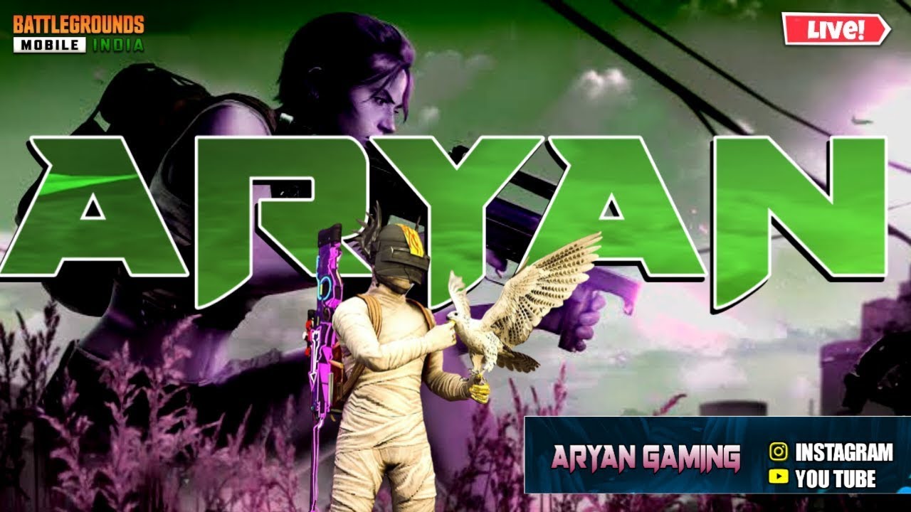 Aryan is Live Playing BGMI🔥 ️ - YouTube