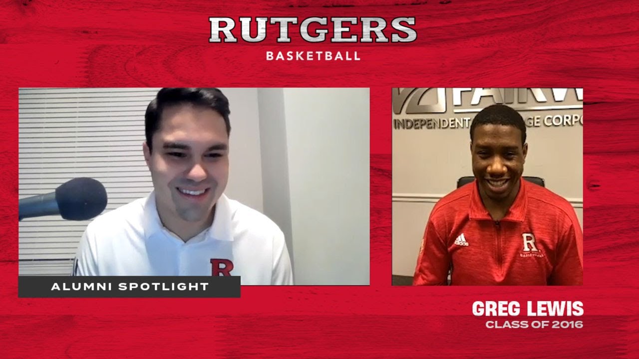 Greg Lewis Succeeding in Life After Rutgers Basketball in Home State of ...