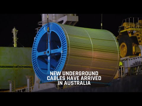 Powering Sydney's Future | Cables arrive as construction continues