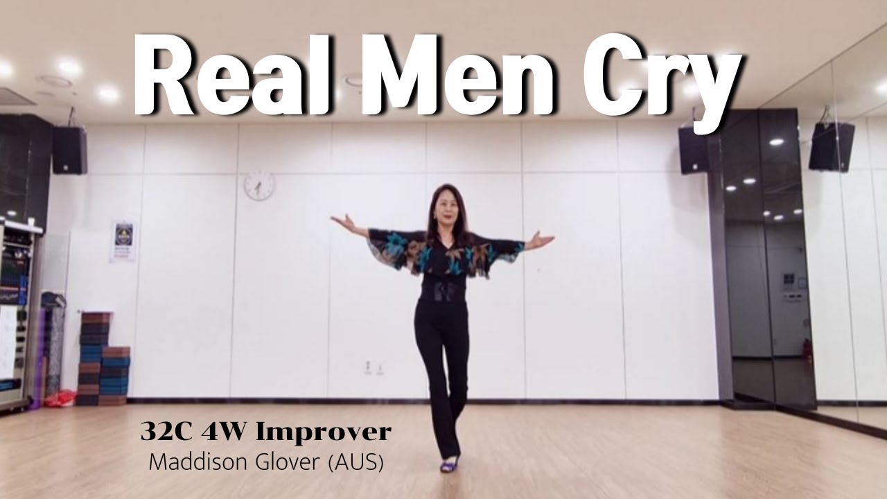 Real Men Cry Line dance l Maddison Glover (AUS) l Improver - YouTube