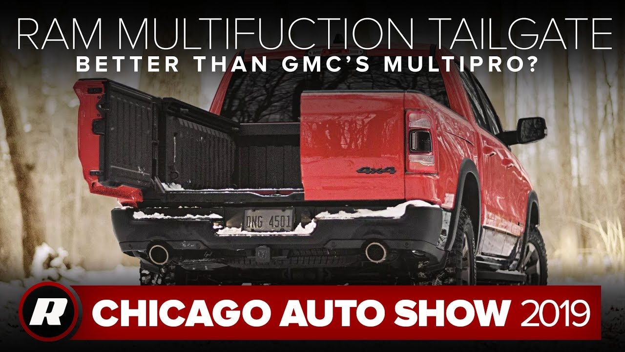 2019 Ram 1500 Multifunction tailgate is like French doors for your ...