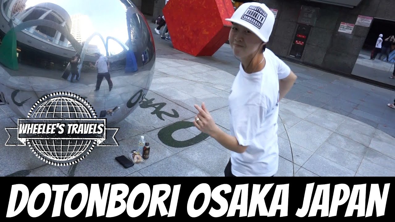 Dotonbori Dancers | JR Lines | Osaka, Japan | Wheelee's Travels - YouTube