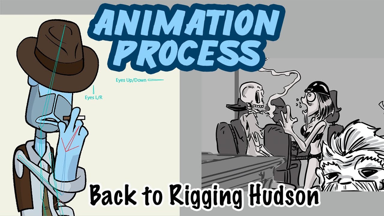 The Animation Process #15 : Back to Rigging Hudson - YouTube