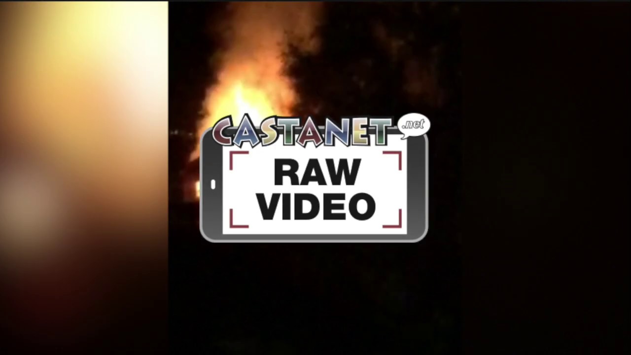 RAW: Early morning house fire - YouTube