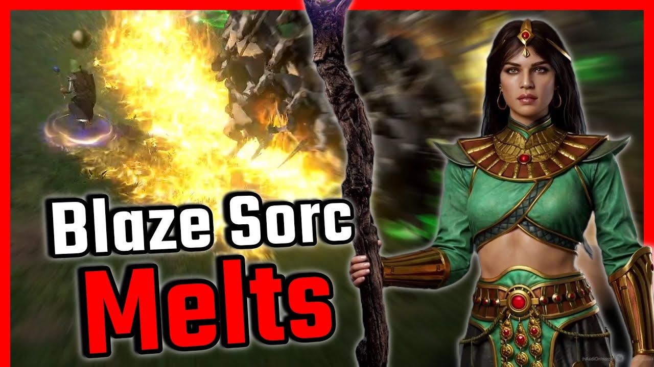 The Blaze Sorceress is PLAYERS 8 Viable, Build Showcase - Diablo 2 ...