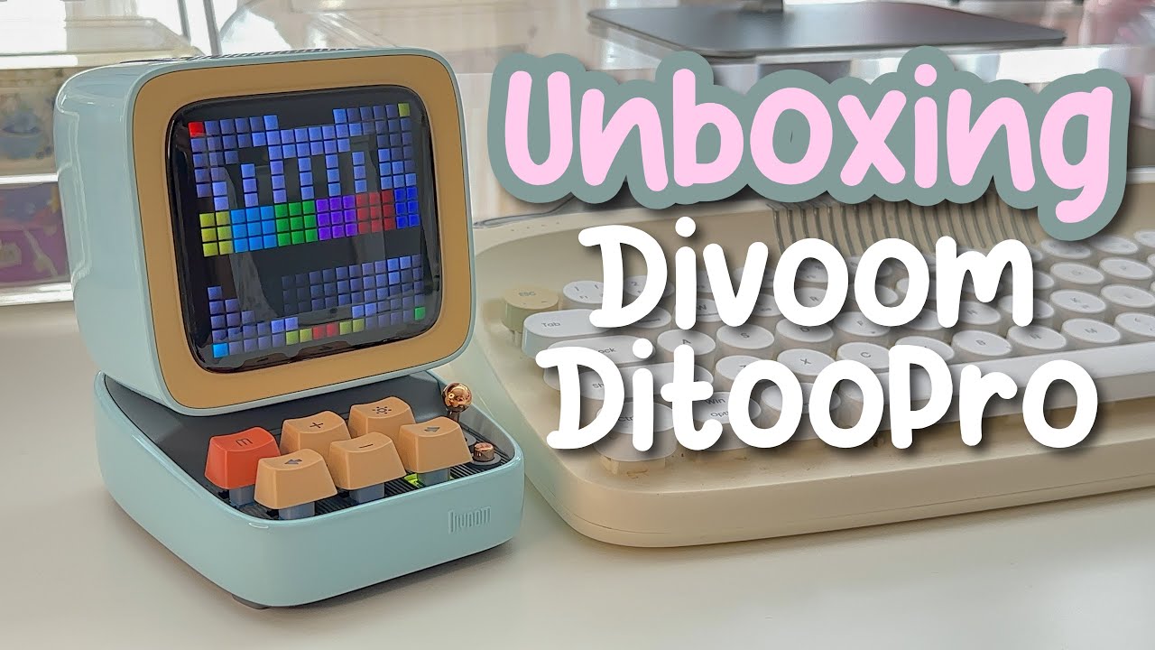 ♡Unboxing Divoom DitooPro♡ - YouTube