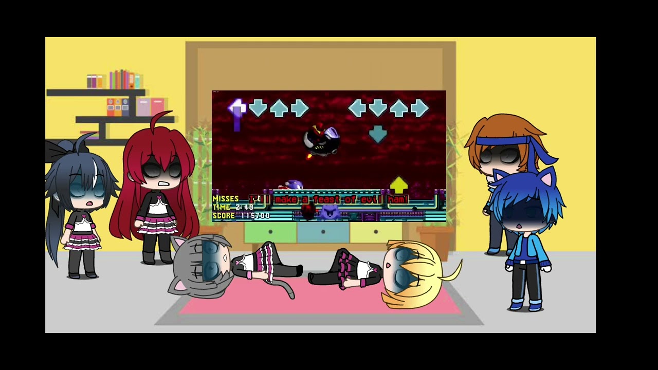 GACHA Life react Prey with Lyrics (OLD) - YouTube