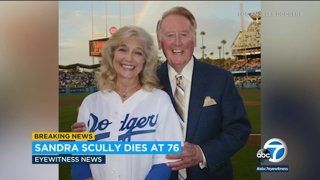 Sandra Scully, wife of Dodgers Hall of Fame announcer Vin Scully, dies ...