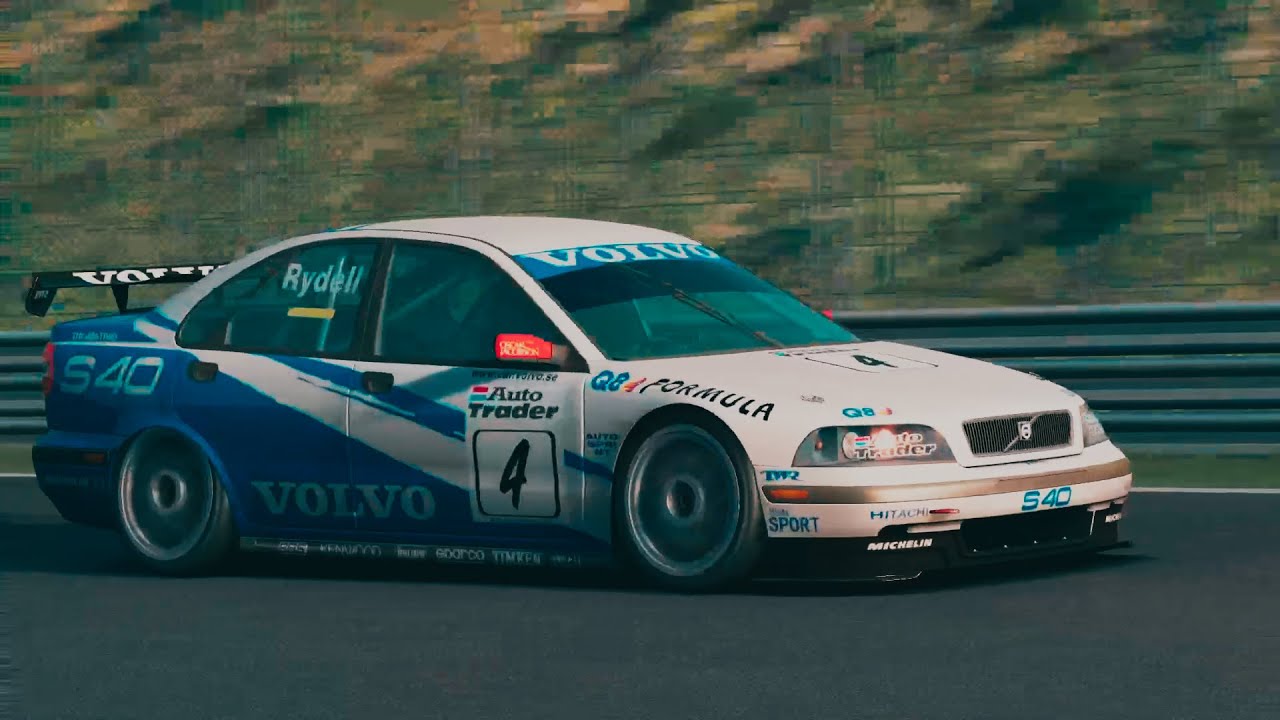 A LAP IN THE VOLVO S40 BTCC (AC) - YouTube