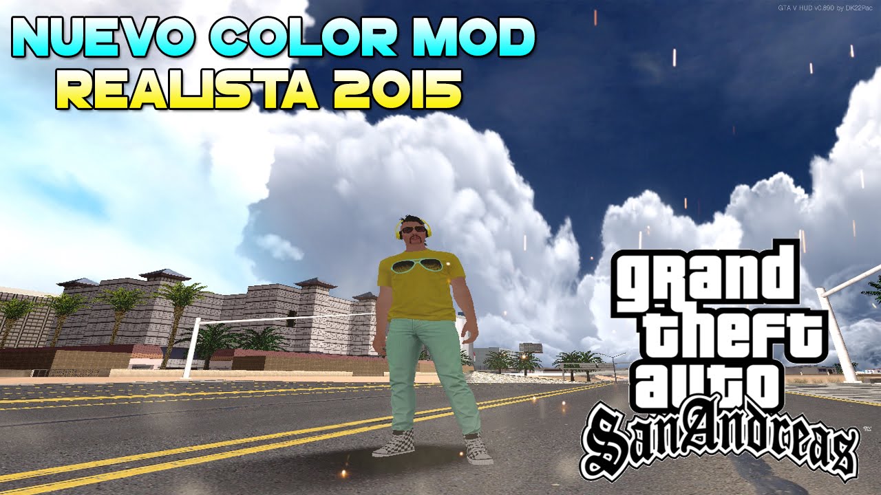 GTA SA - Nuevo Color Mod Super Realista HD 2015 - YouTube