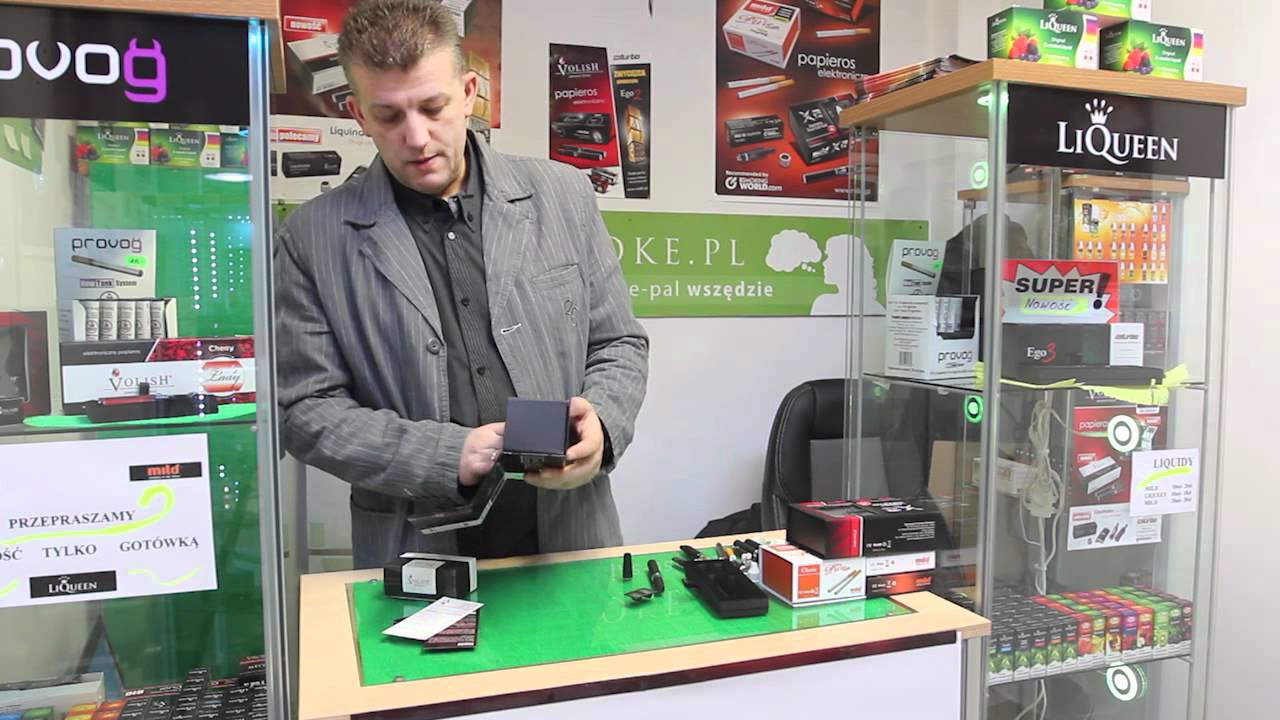 Elektroniczny papieros Volish Ego3 - YouTube