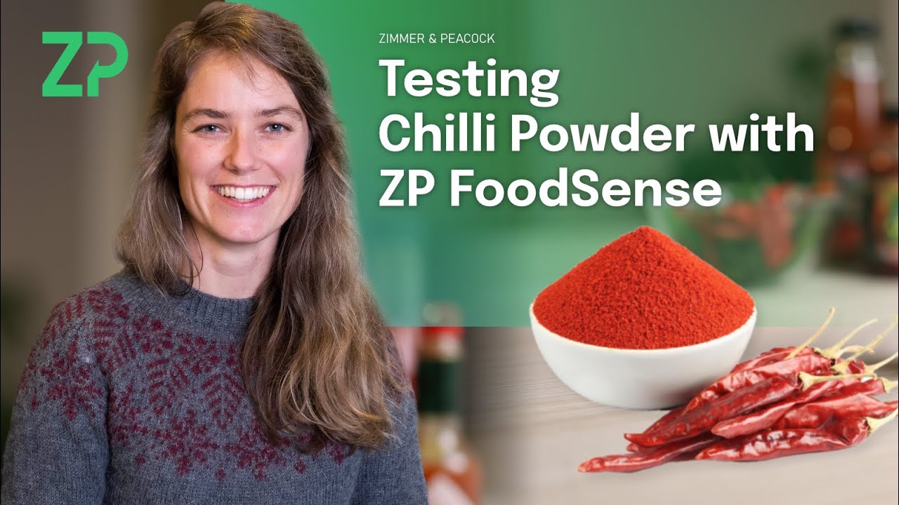 Testing chilli powder with ZP FoodSense - YouTube