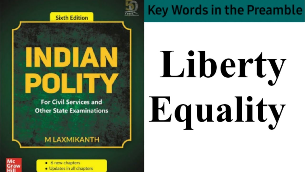 Liberty Equality Key words of Preamble - YouTube