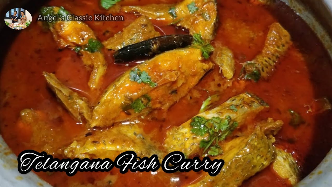 Telangana Fish Curry recipe | Fish Curry recipe | मच्छी का सालन | Fish ...