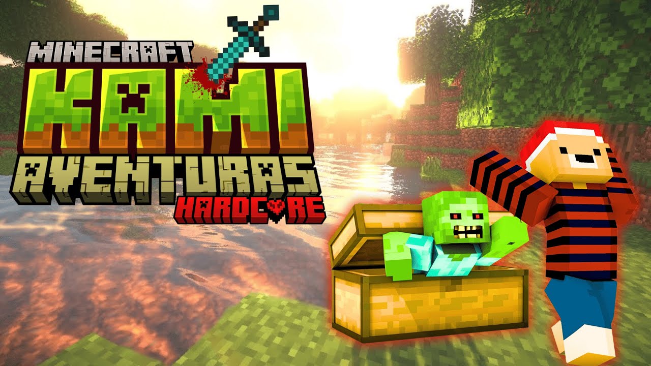 🔴KAMI AVENTURAS : HARDCORE - Sobreviviendo en MINECRAFT EXTREMO EP02 #minecraft - YouTube