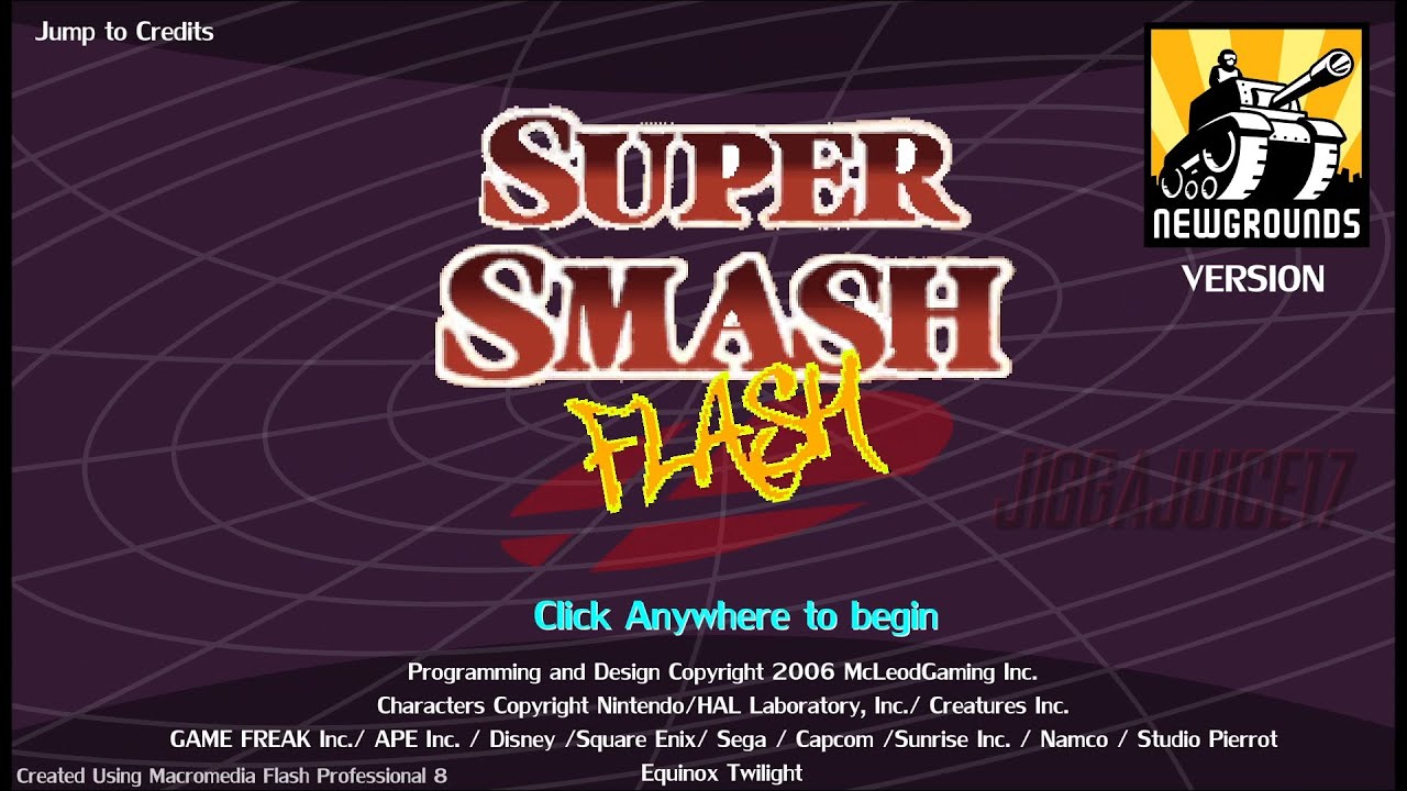 Super Smash Flash [Mega Man X Classic Mode] Flash Game (No Commentary ...