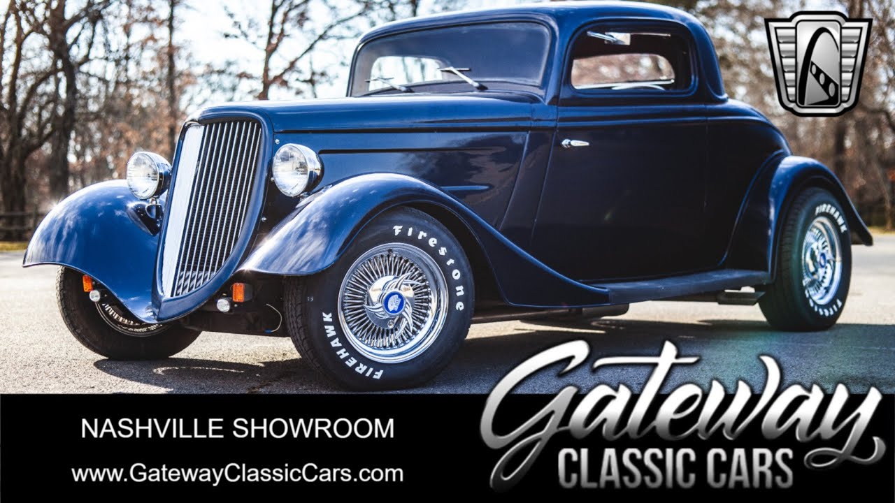 1934 Ford Coupe, Gateway Classic Cars - Nashville, #1779-NSH - YouTube
