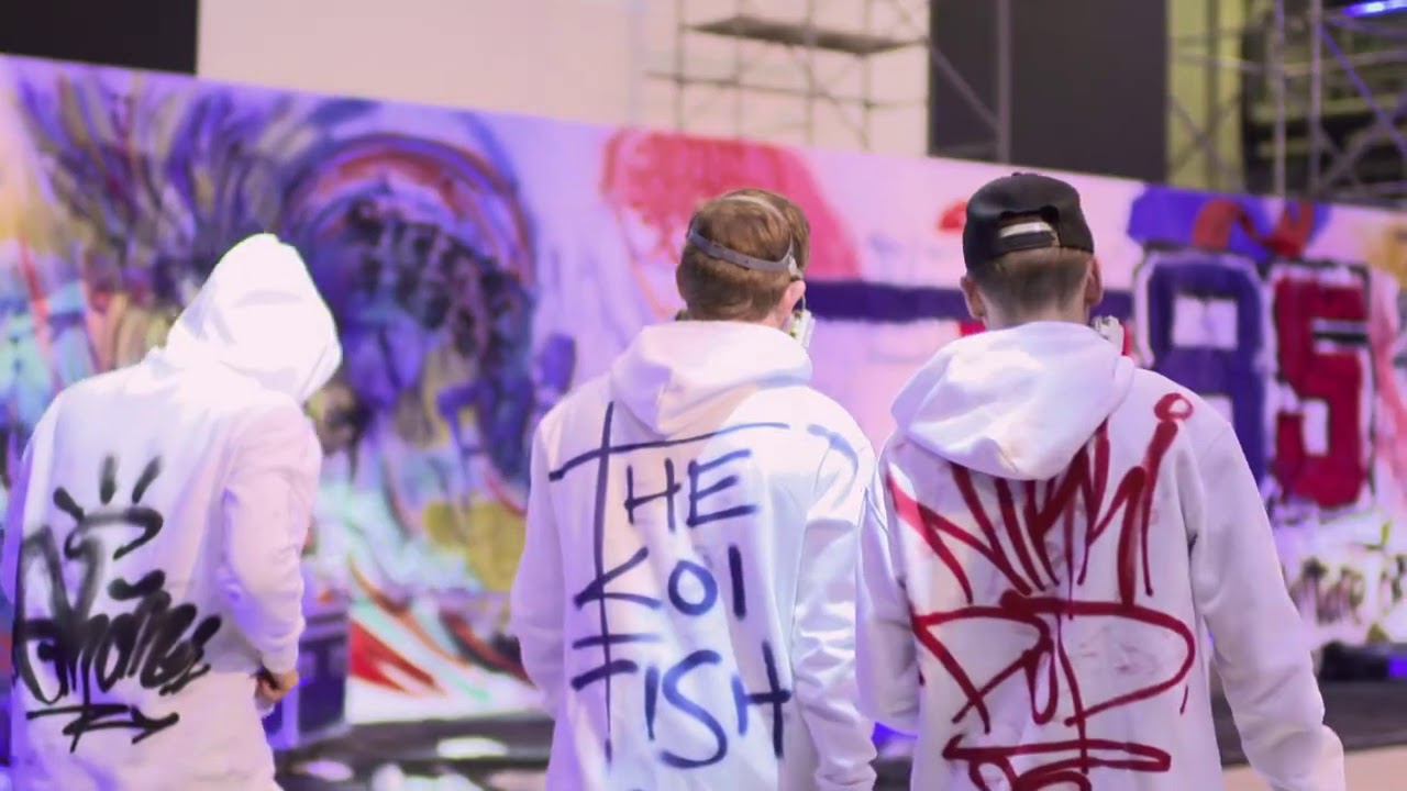 graffiti for tommy hilfiger by ethan - YouTube