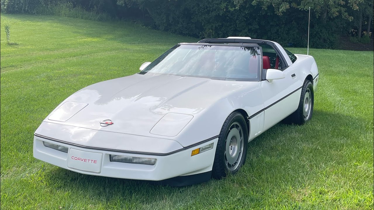 1987 Corvette L98 walk around/in depth review - YouTube
