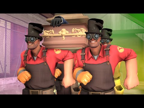 [SFM]Why spy shouldn't capture intelligence in 2fort(Coffin Dance meme)