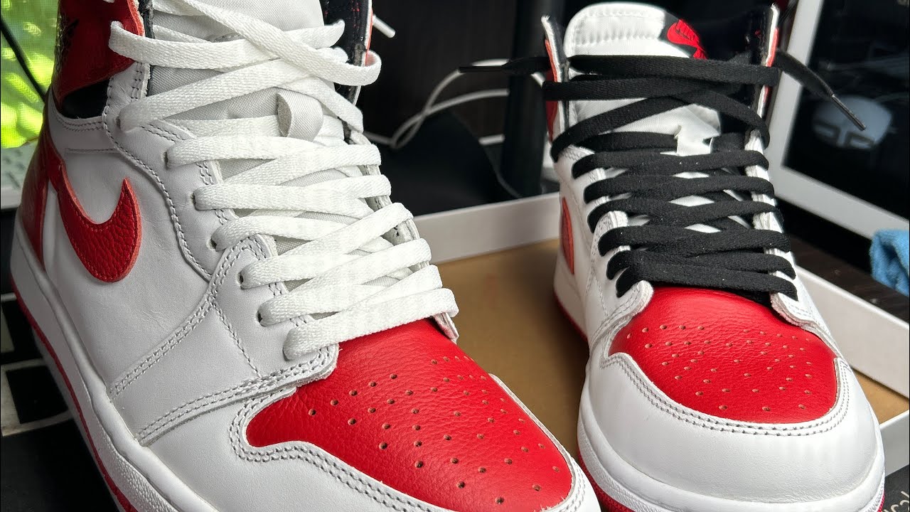 DS Air Jordan 1 Heritage High Top Unboxing/ Review - YouTube