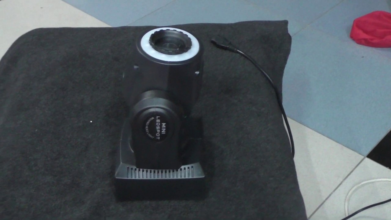 Mini spot 30w +12smd (Bi Ray ML30S) - YouTube