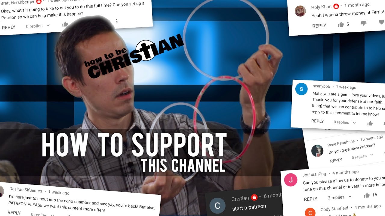 How to Support How to be Christian - YouTube