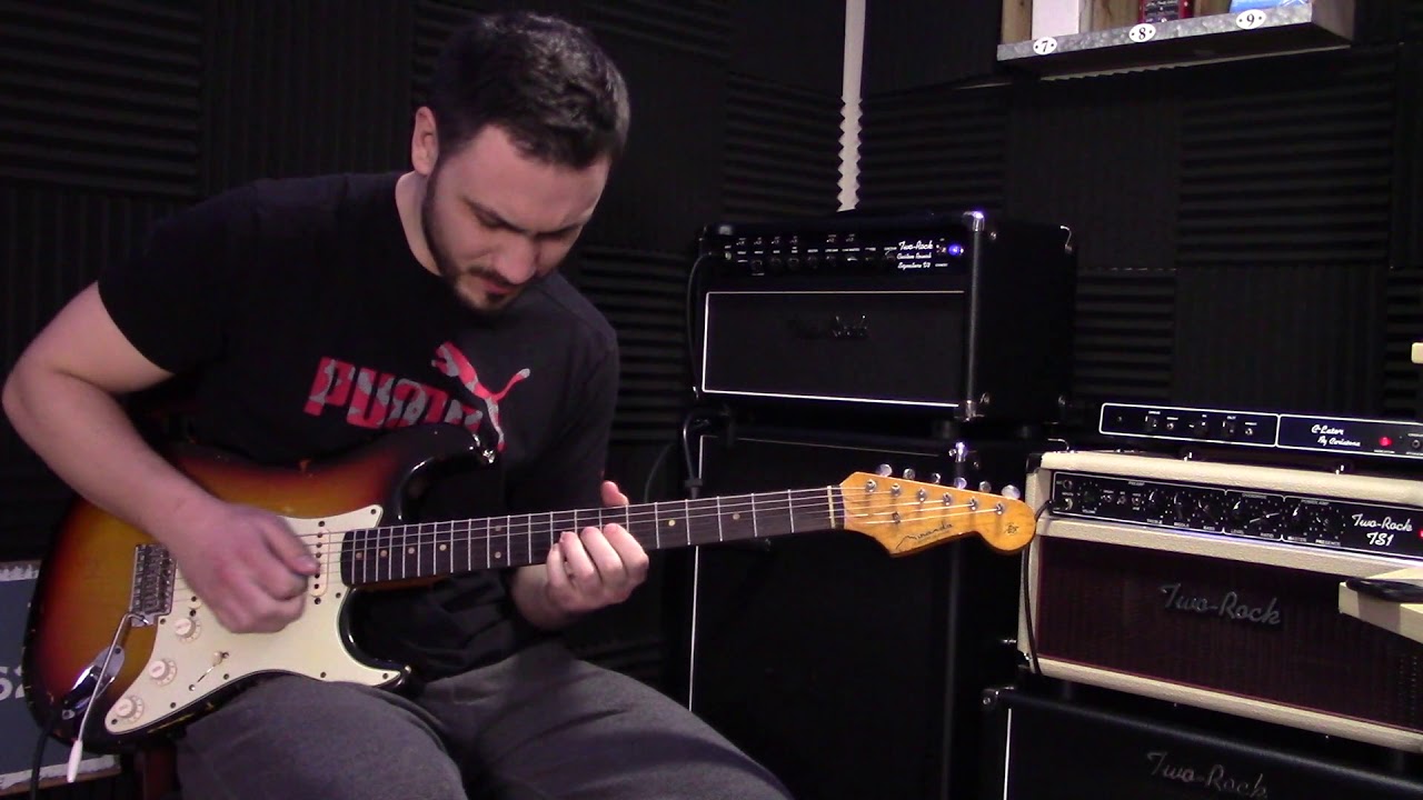 Two-Rock Custom Reverb Signature V3 and Two-Rock TS1 with Strat - YouTube