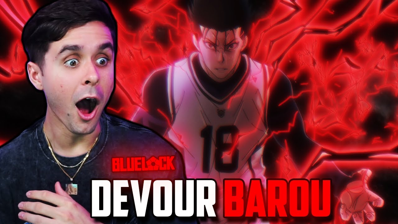 "DEVOUR BAROU" Blue Lock Episode 21 REACTION! - YouTube