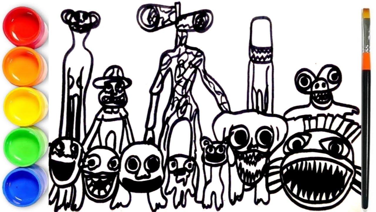 How to draw Zoonomaly | Zoonomaly - YouTube