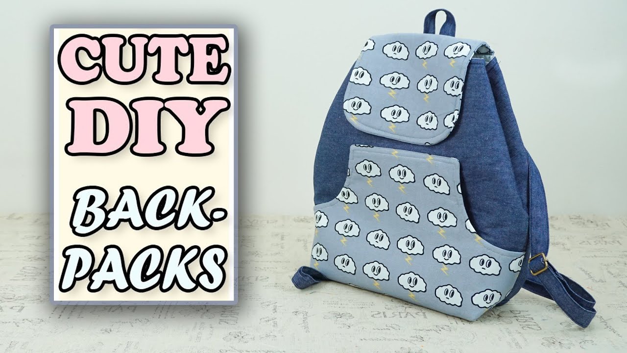 New Design Easy Way !! THE BEST DIY BACKPACK TUTORIALS YOU CAN EASY ...