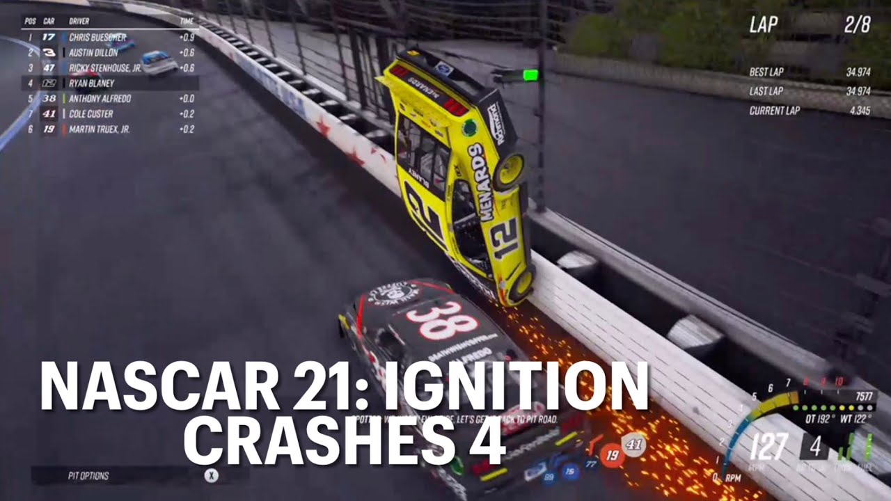 Nascar 21: Ignition Crash Compilation #4 (2021/2022 Edition) - YouTube