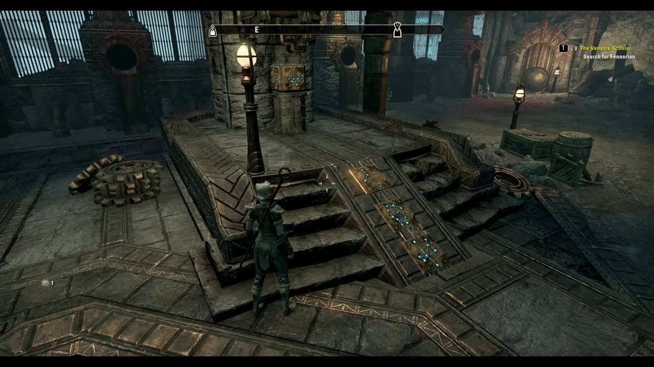 Elder Scrolls Online Greymoor Open the Dwarven Door Puzzle the Vampire ...