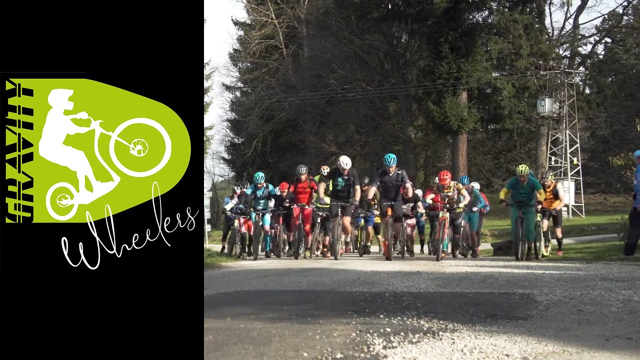 GB First KickBike Race launched in North Wales UK The Dragons Tail 2023 - YouTube