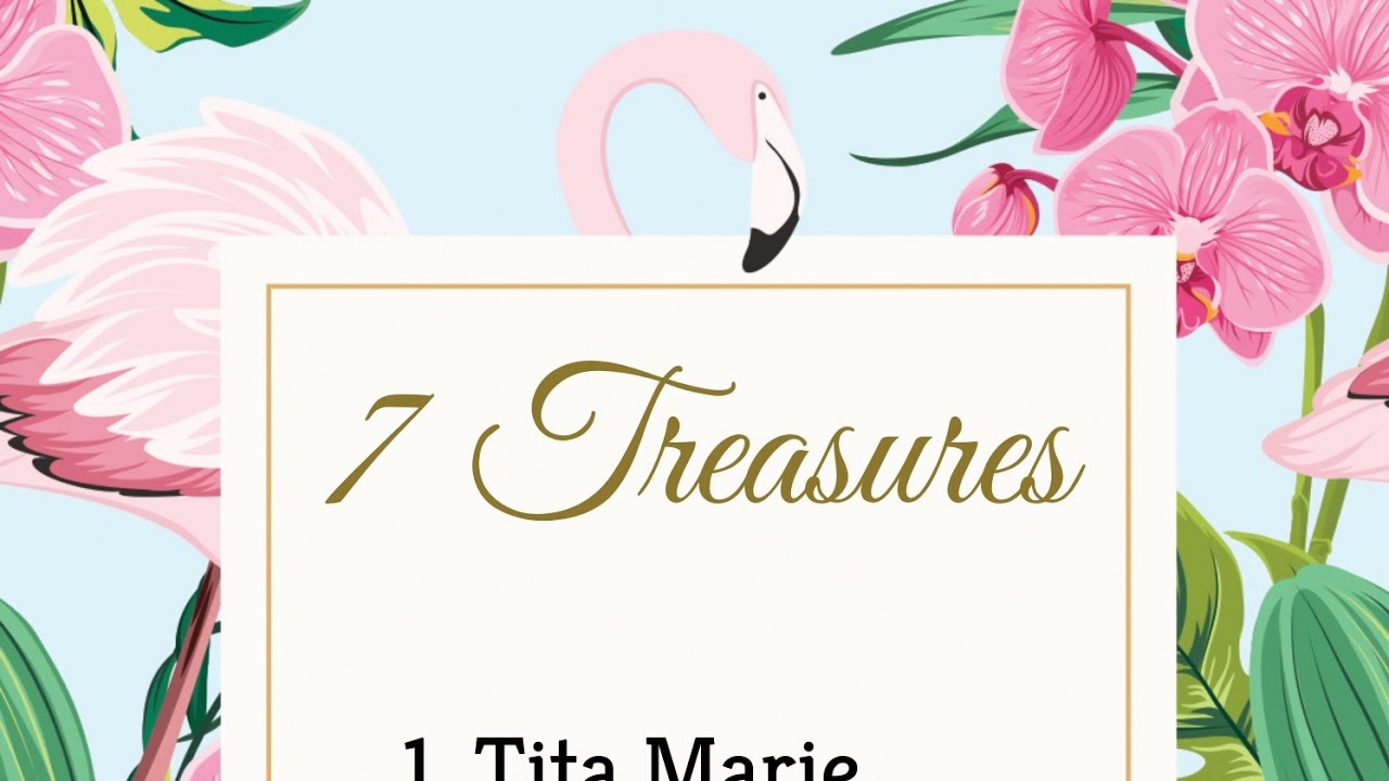 7 Treasures | 7TH BIRTHDAY | FLAMINGO THEMED PARTY - YouTube