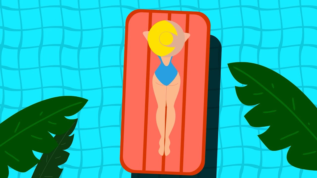 Adobe Animate #62: Creating Animation of a Girl in Swimming Pool | Wave Effect - YouTube