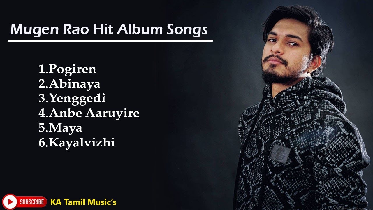 Mugen Rao Hit Album Songs | Mugen Rao songs | Tamil Album Songs | KA ...