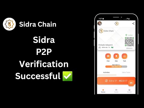 Sidra Chain P2P Verification Successful - YouTube