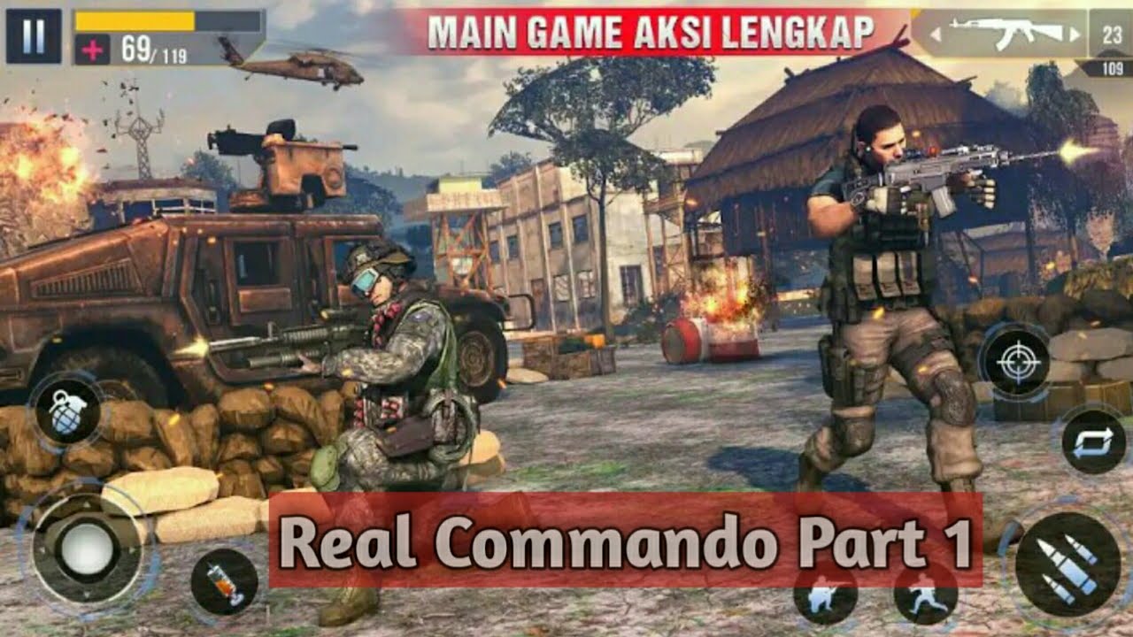 Real Commando Secret Mission 1 | Shooting Game | Android GamePlay - YouTube