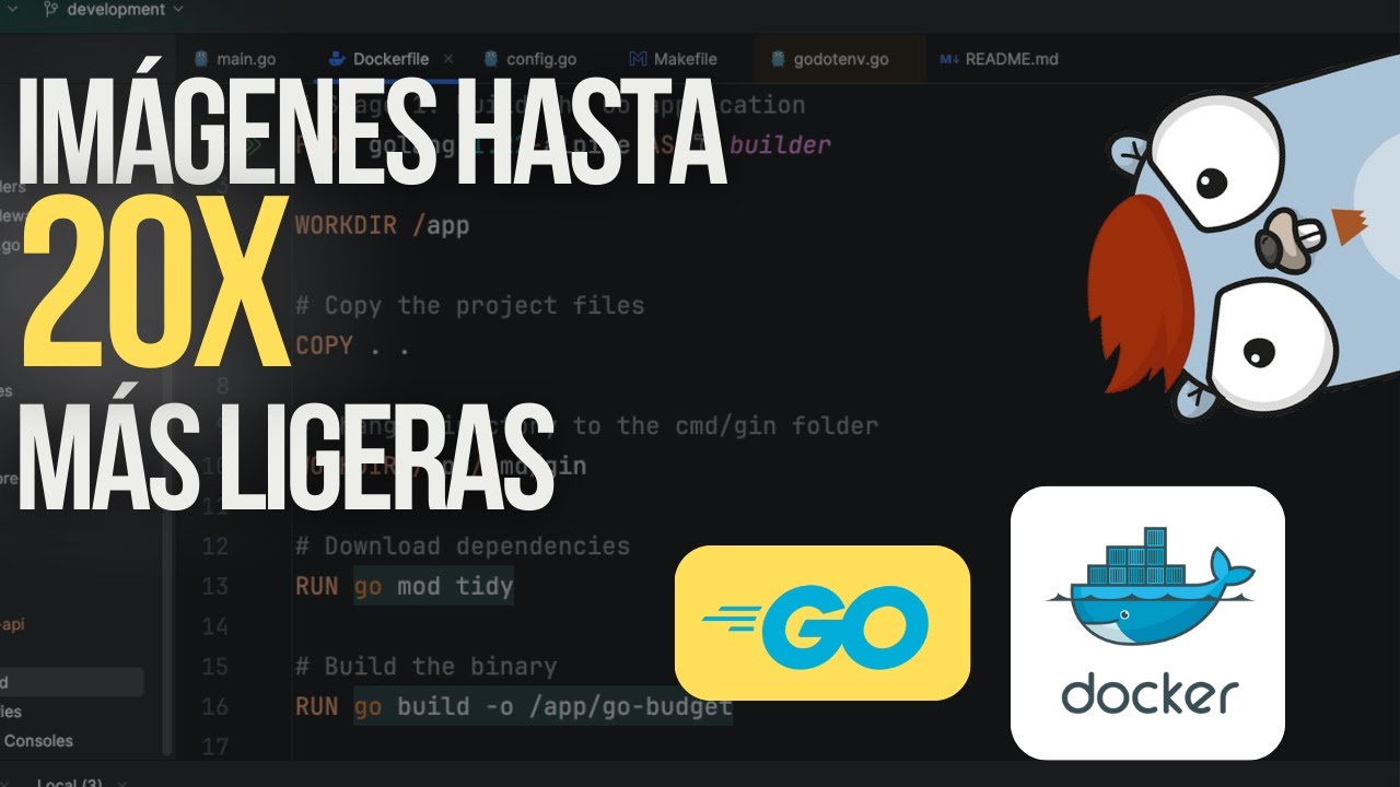 Corre Tus Apps De Go Con Docker Con Imágenes Hasta 20 Veces Más Pequeñas Youtube