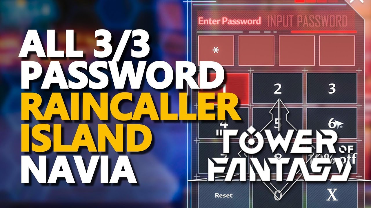 All Navia Raincaller Island Password Tower Of Fantasy YouTube all-navia-raincaller-island-password-tower-of-fantasy-youtube