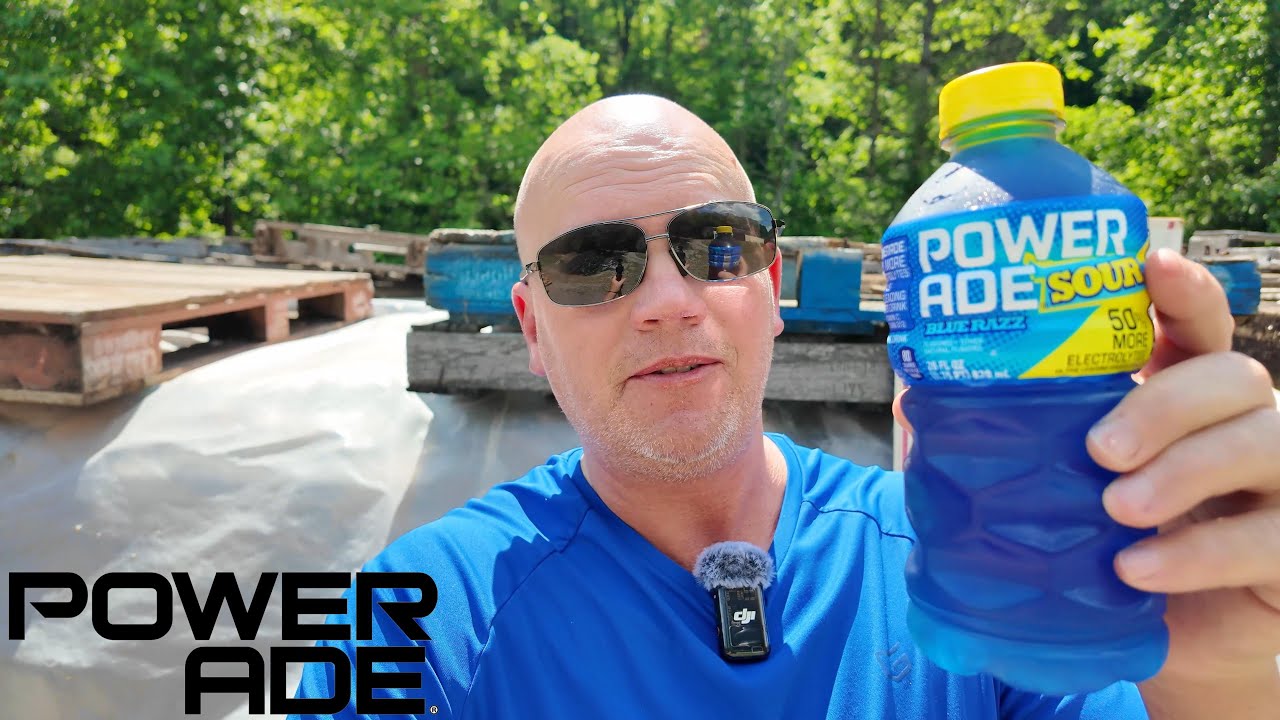 Powerade Sour Blue Razz The TRUTH - YouTube