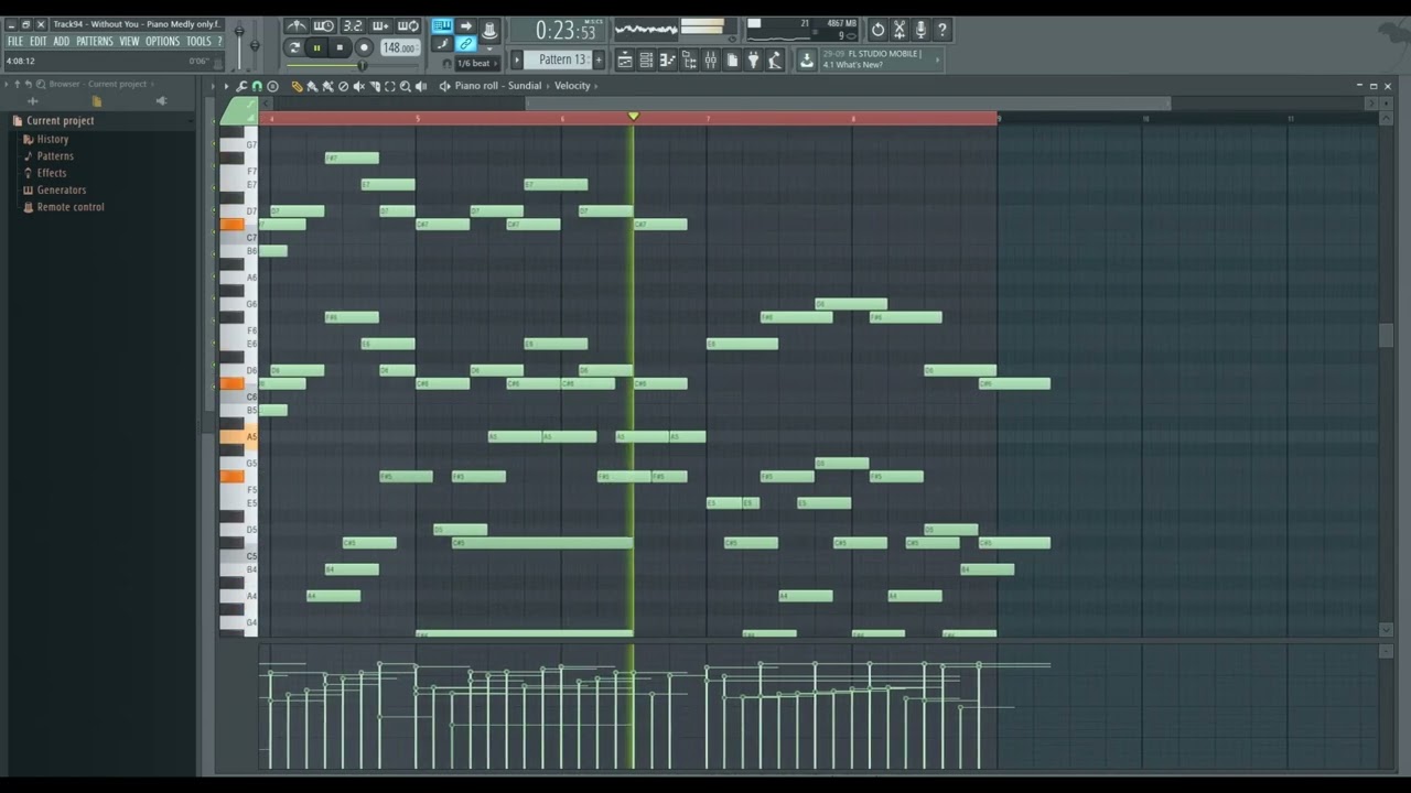 Inspirational Piano Melody made with FL Studio - YouTube