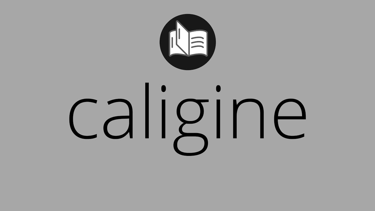 Que significa CALIGINE • caligine SIGNIFICADO • caligine DEFINICIÓN ...