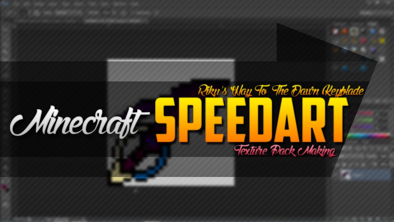 Minecraft SpeedART - "Way To The Dawn" (Texture Pack Making) - YouTube